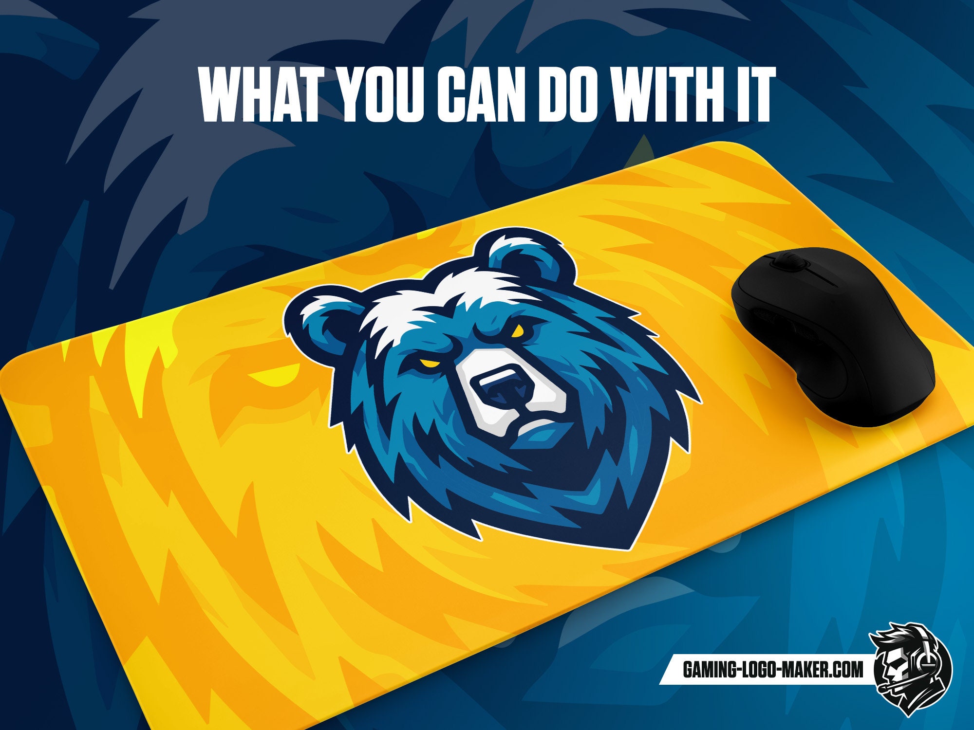 Grizzly Gaming Logo 03 Esports Logo Team Logo Clan Logo Mascot Design ...