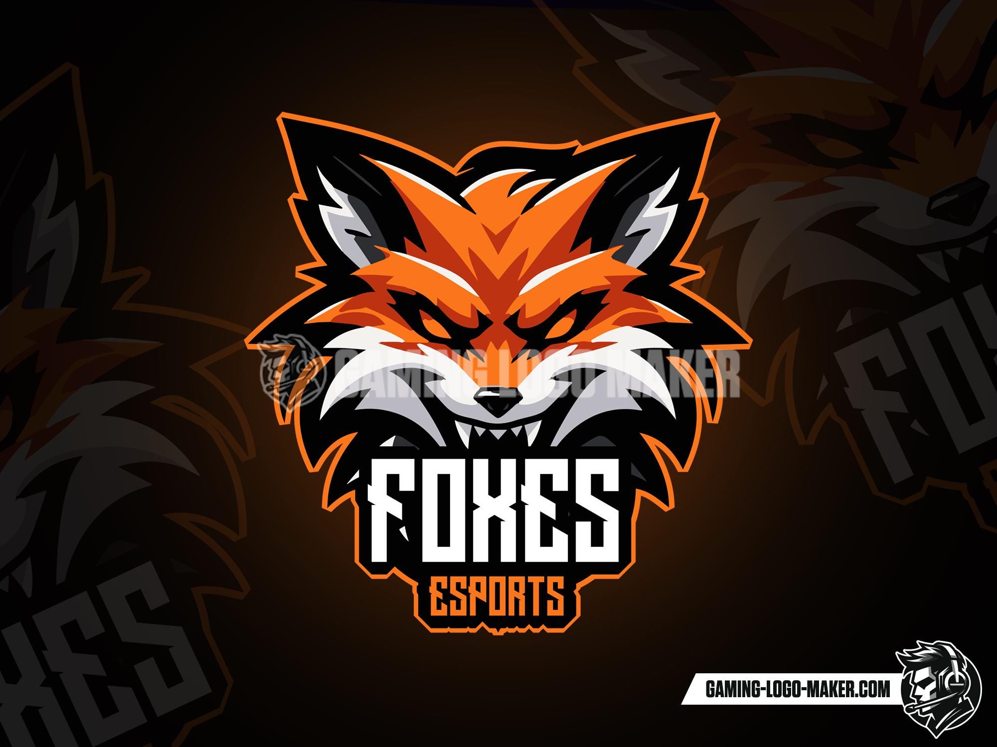 Fox Gaming Logo 01 | Esports Logo | Team Logo | Clan Logo | Mascot ...