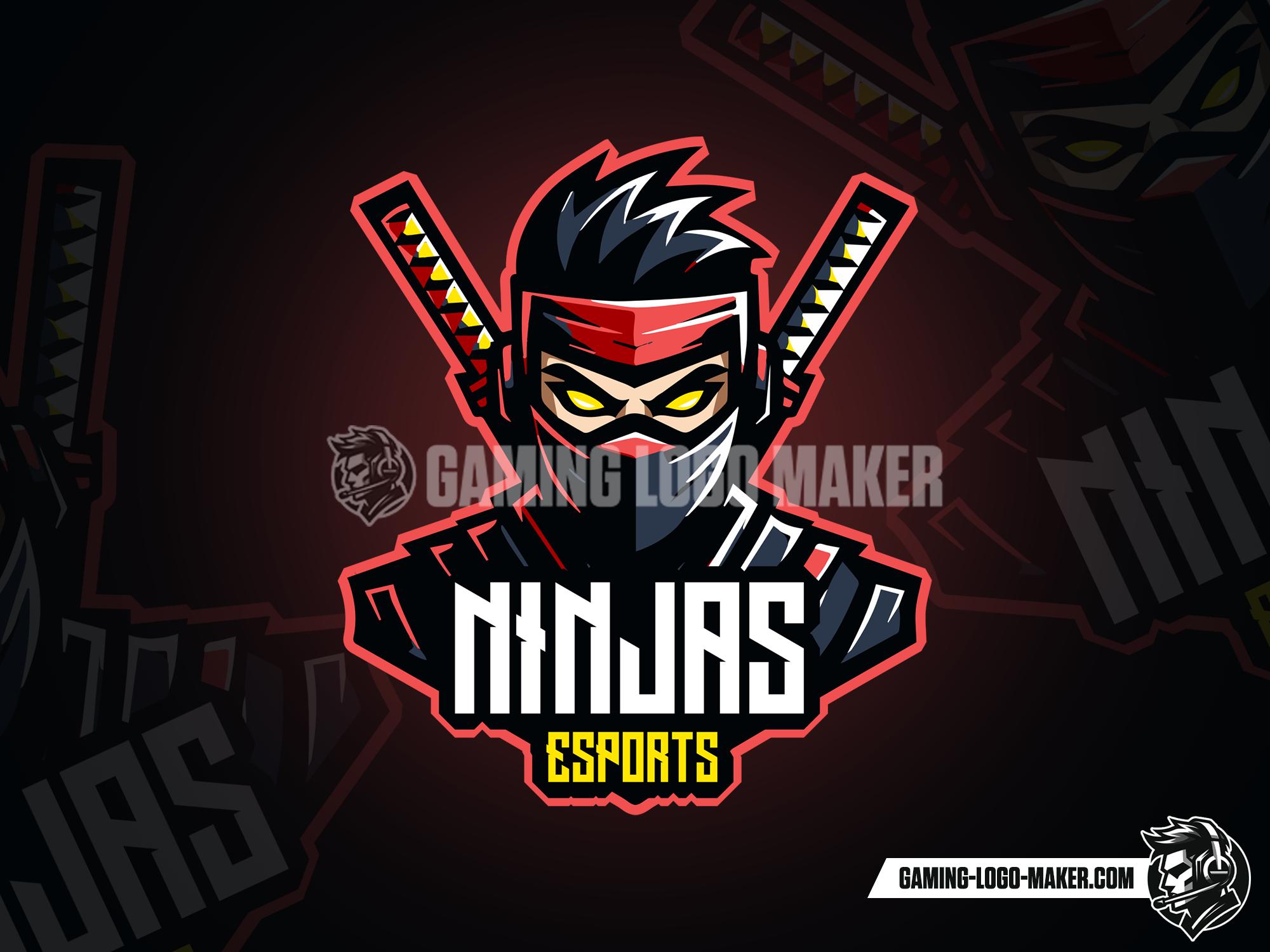 Ninja Gaming Logo 01 | Esports Logo | Team Logo | Clan Logo | Mascot ...