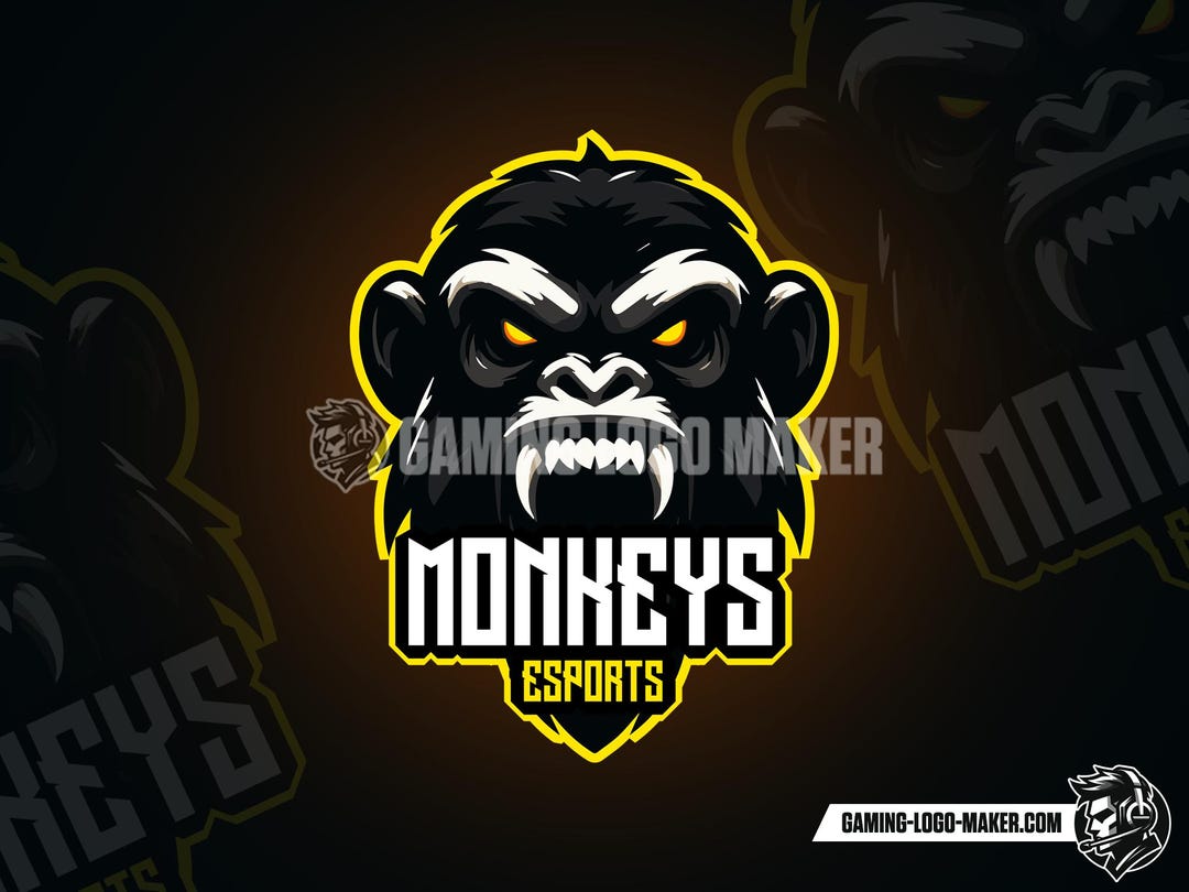 Monkey Gaming Logo 01 | Esports Logo | Team Logo | Clan Logo | Mascot ...