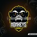Monkey Gaming Logo 01 | Esports Logo | Team Logo | Clan Logo | Mascot ...