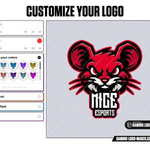 Mouse Gaming Logo 02 | Esports Logo | Team Logo | Clan Logo | Mascot ...