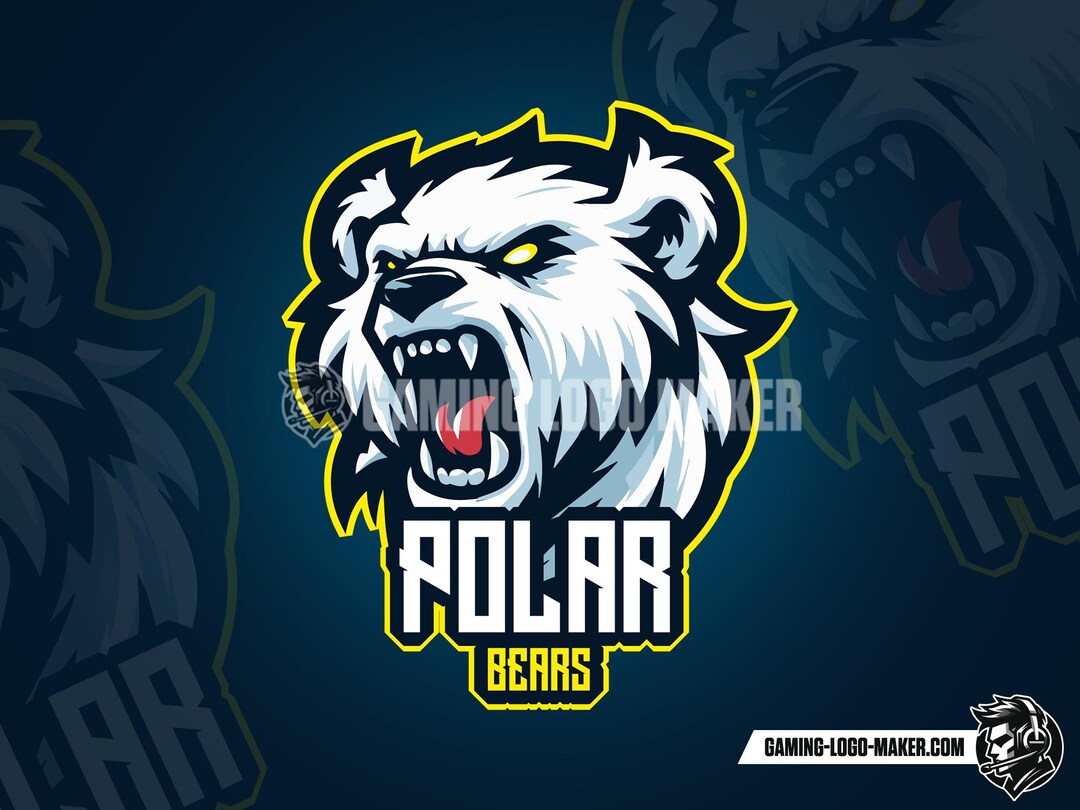 Polar Bear Gaming Logo 03 | Esports Logo | Team Logo | Clan Logo ...