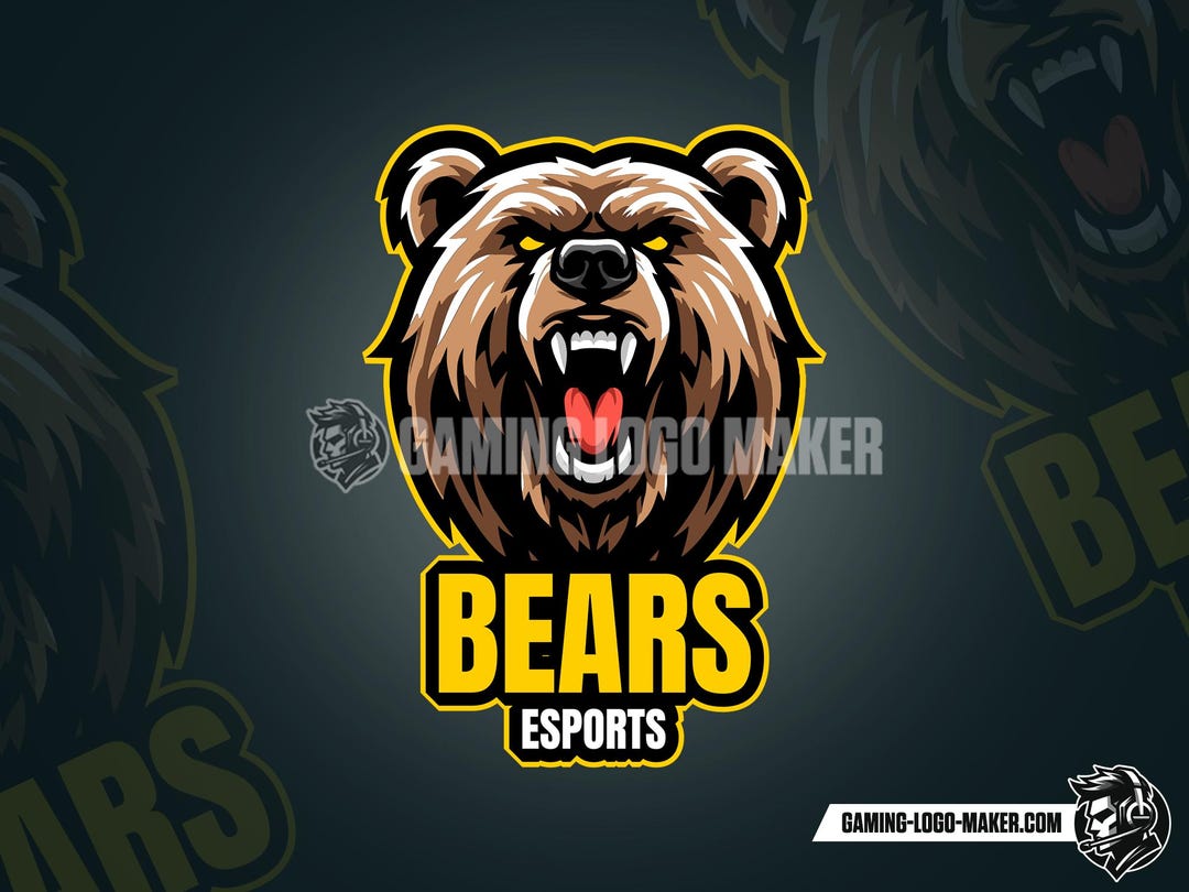Grizzly Gaming Logo 10 | Esports Logo | Team Logo | Clan Logo | Mascot ...