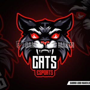 Cat Gaming Logo 01 | Esports Logo | Team Logo | Clan Logo | Mascot ...