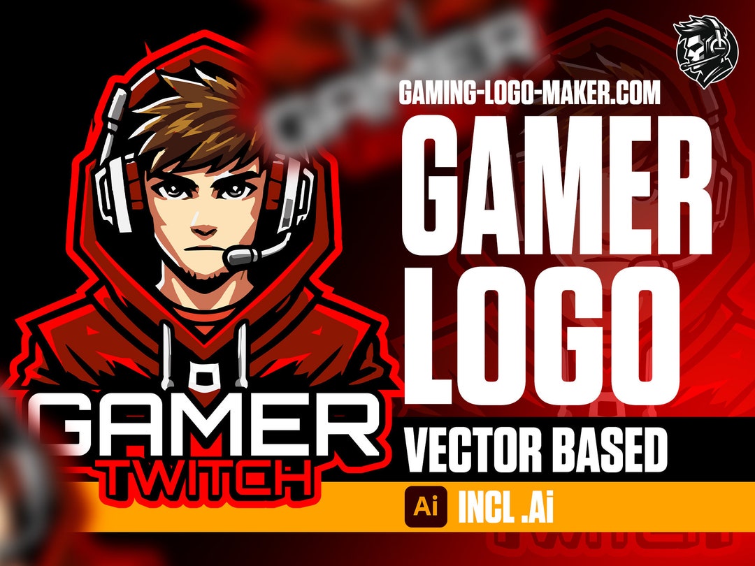 Gamer Gaming Logo 03 | Esports Logo | Team Logo | Clan Logo | Mascot ...