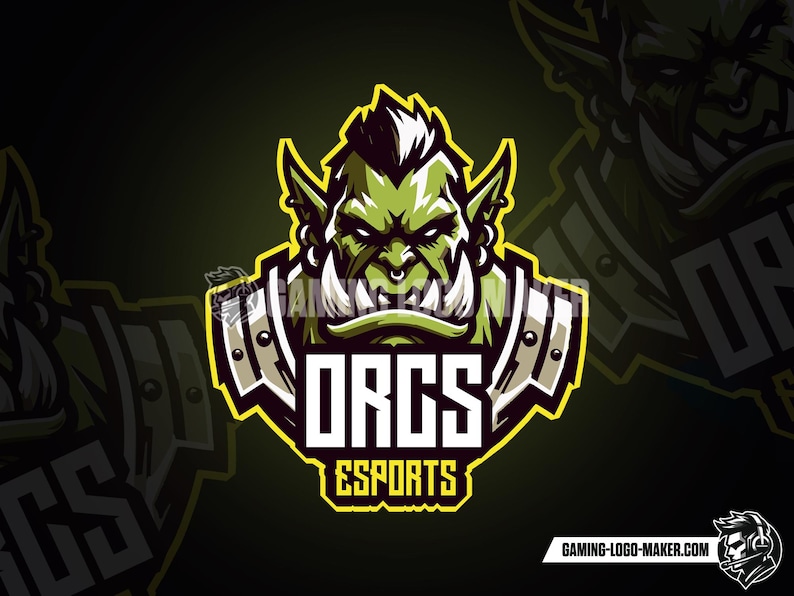 Orc Gaming Logo 01 | Esports Logo | Team Logo | Clan Logo | Mascot ...
