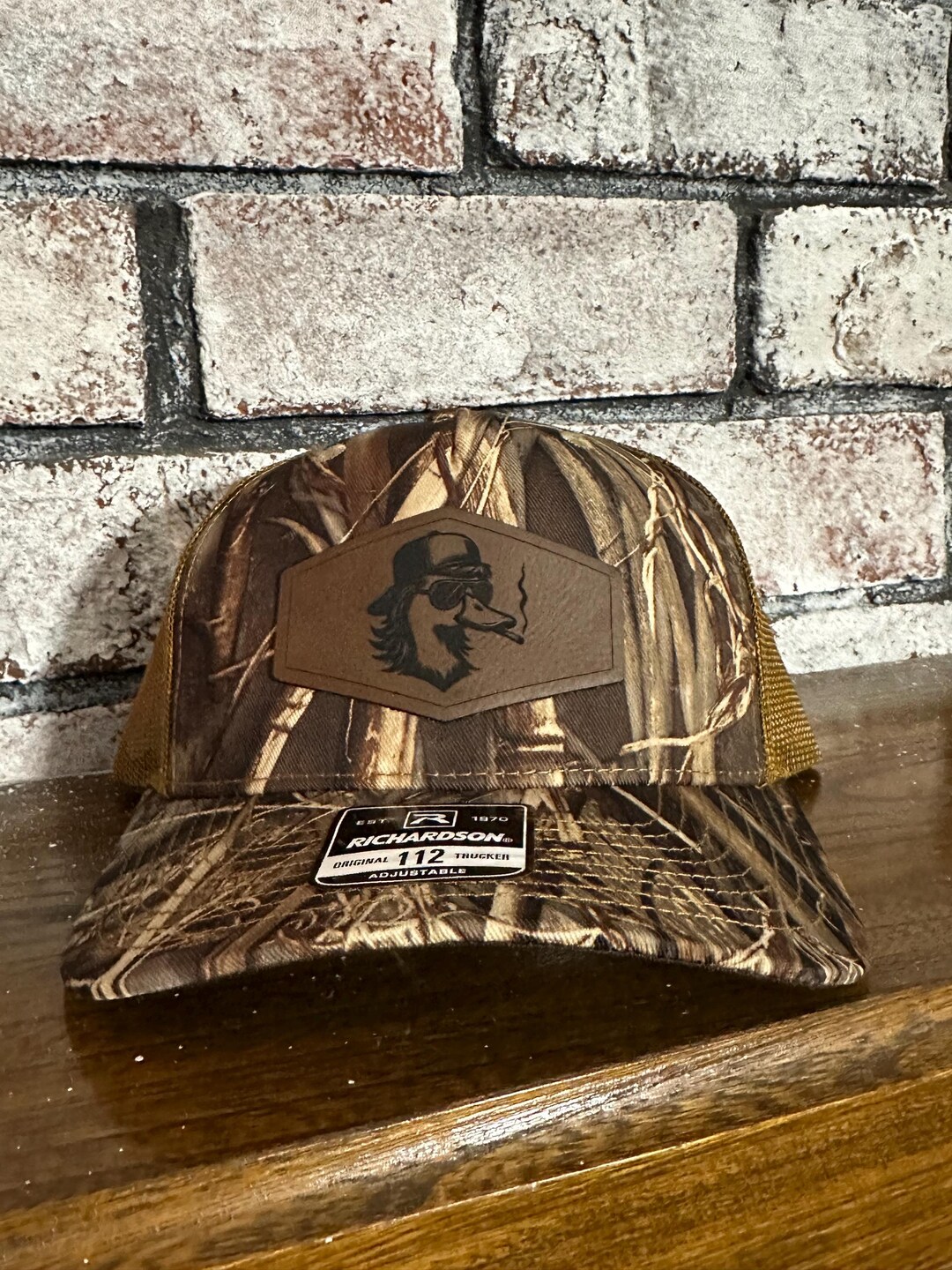 Duck Mullet Hat, Duck Mullet Richardson 112 Hat, Funny Duck Hat, Duck ...