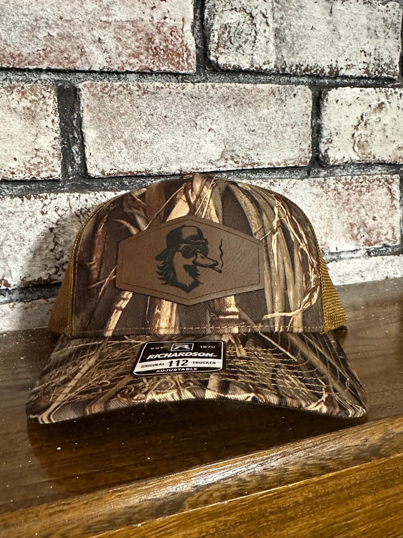 Duck Mullet Hat, Duck Mullet Richardson 112 Hat, Funny Duck Hat, Duck ...
