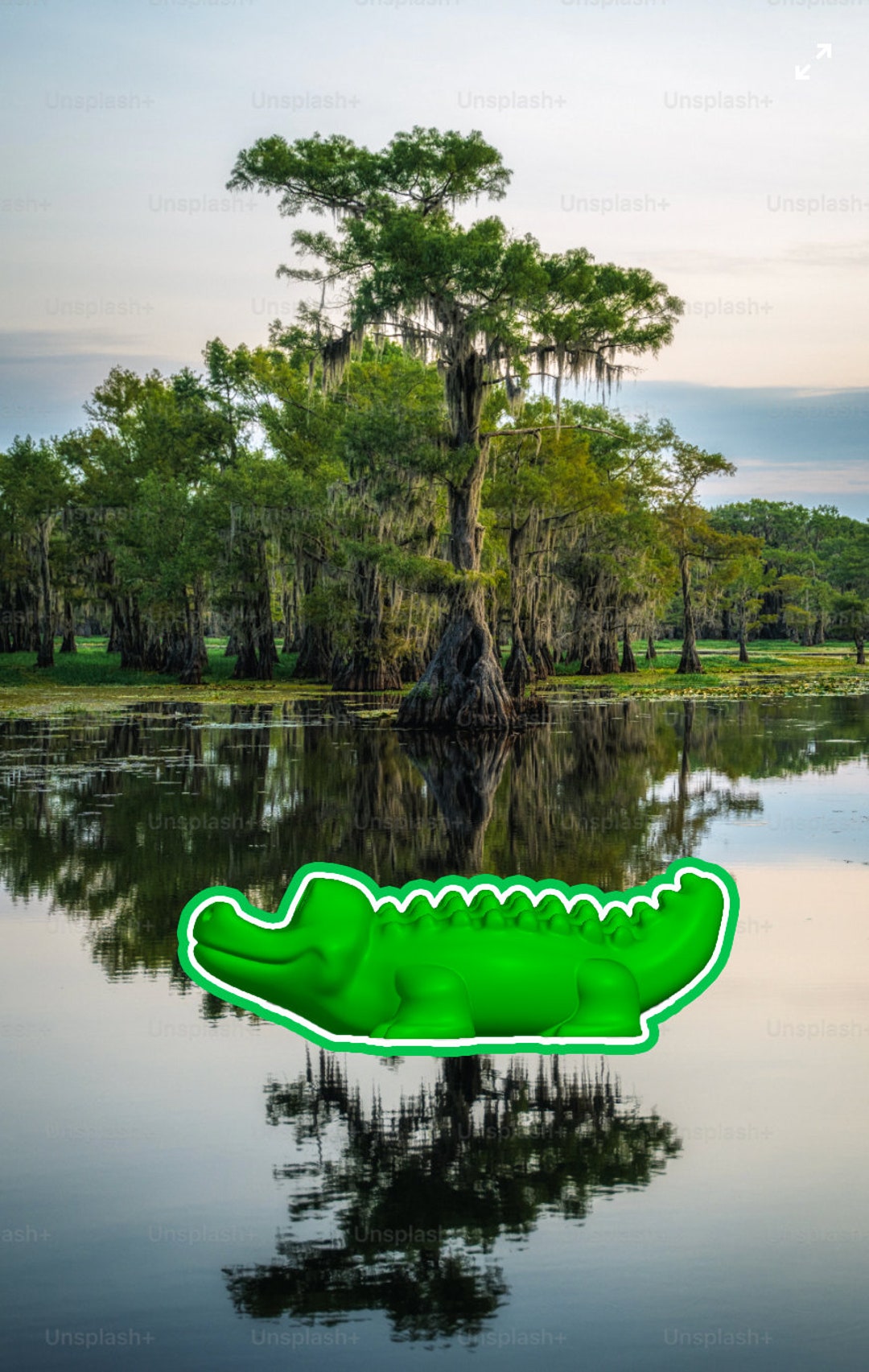 Fat Crocodile good Luck Charm - Etsy