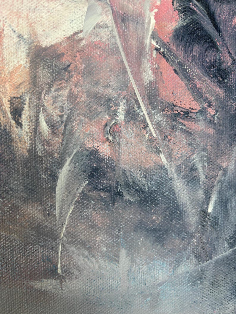 Original Artwork "inversion". Hand-painted Contemporary Abstract ...