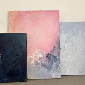 Original Artwork "inversion". Hand-painted Contemporary Abstract ...