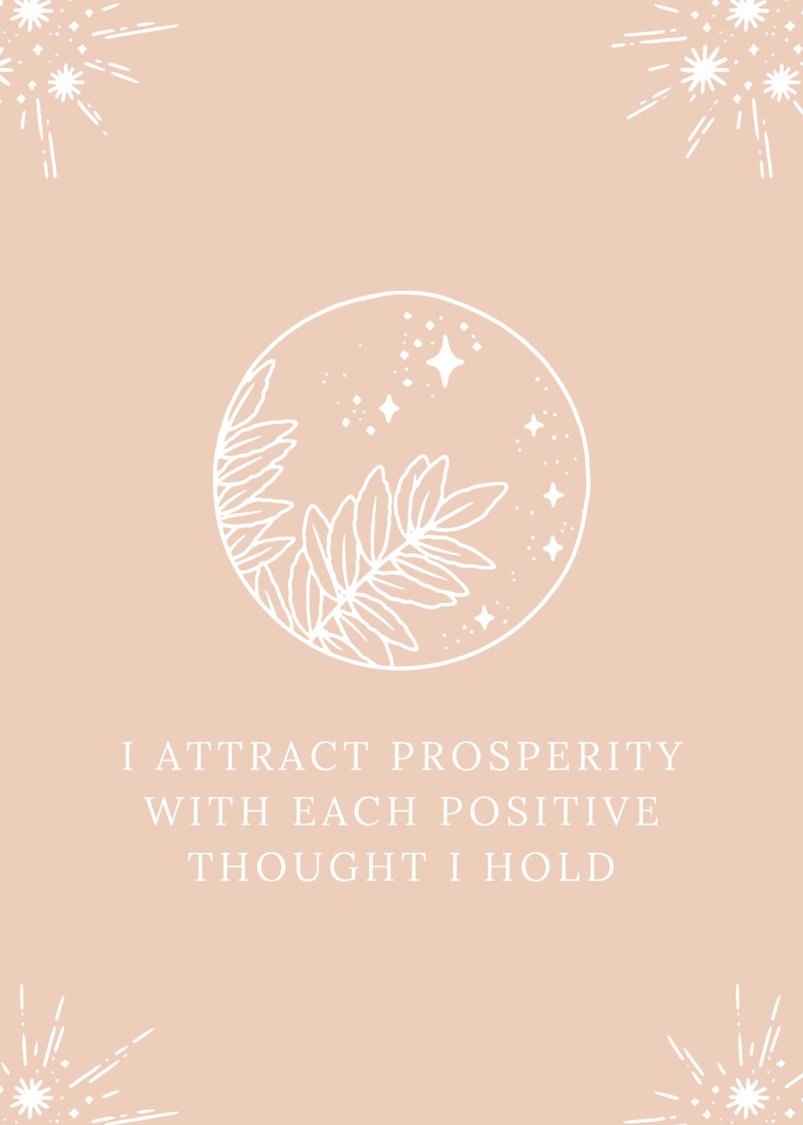 52 Affirmation Cards for Abundance, Weekly Affirmation Cards, Mindset ...
