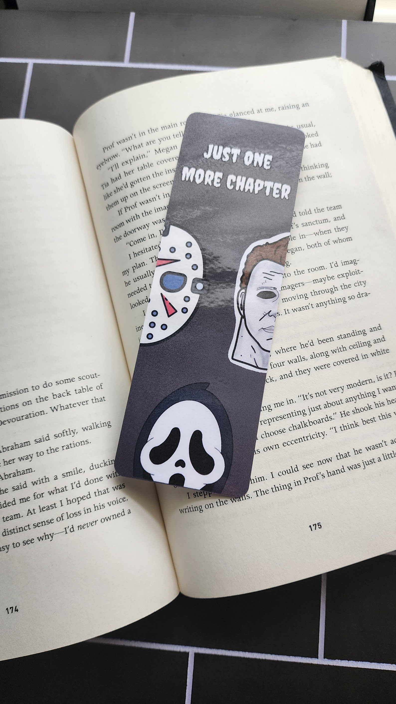 Masked Men Era Bookmarks, Ghostface Bookmark, Jason Voorhees Bookmark ...