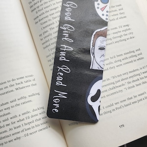 Masked Men Era Bookmarks, Ghostface Bookmark, Jason Voorhees Bookmark ...
