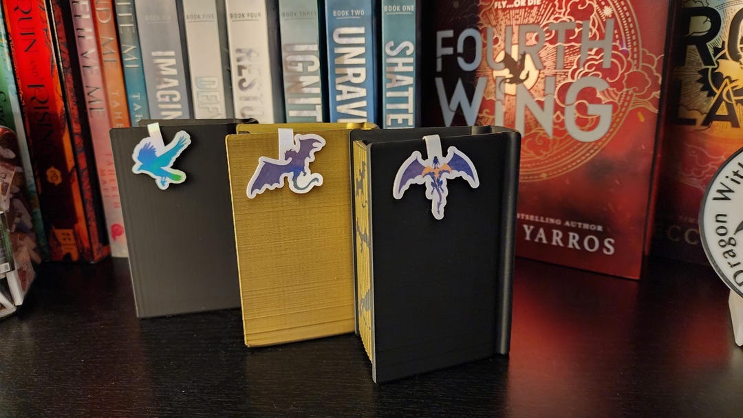 Mini Magnetic Bookmarks for Book Bookmark Holders, Mini Bookmarks - Etsy