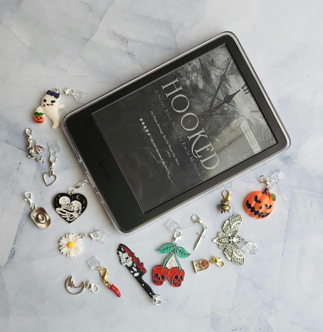 Kindle Dust Plug Charm: Bookish & Fun Designs - Etsy