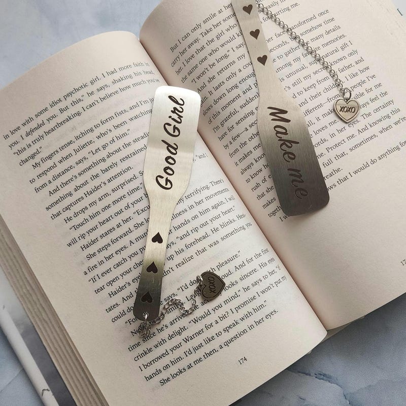 Bookmark Metal - Etsy
