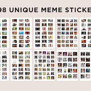 Printable Meme Sticker Collection for Teachers, 198 Pcs. Teachers ...