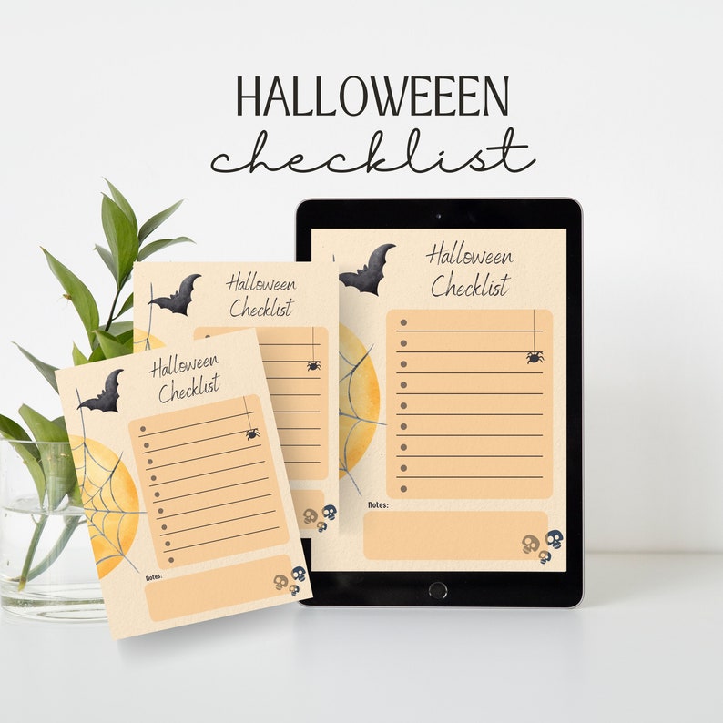 Printable Checklist, Checklist Planner Refill, Checklist Template ...