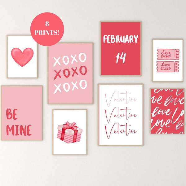 Valentine Printables - Etsy