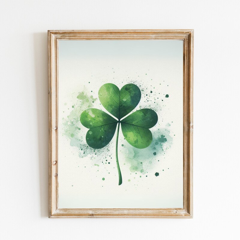 Shamrock Art - Etsy