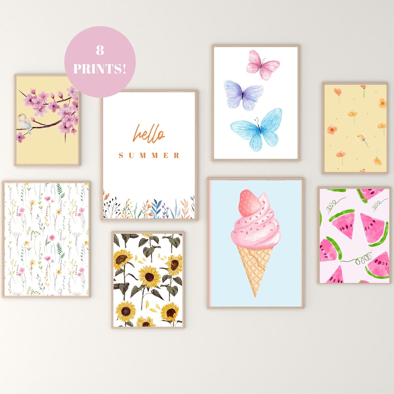 Summer Art Print - Etsy