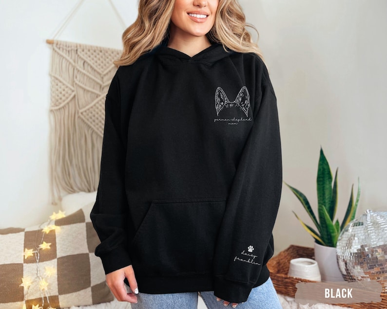 Personalized German Shepherd Hoodie, German Shepherd Gift, Custom ...