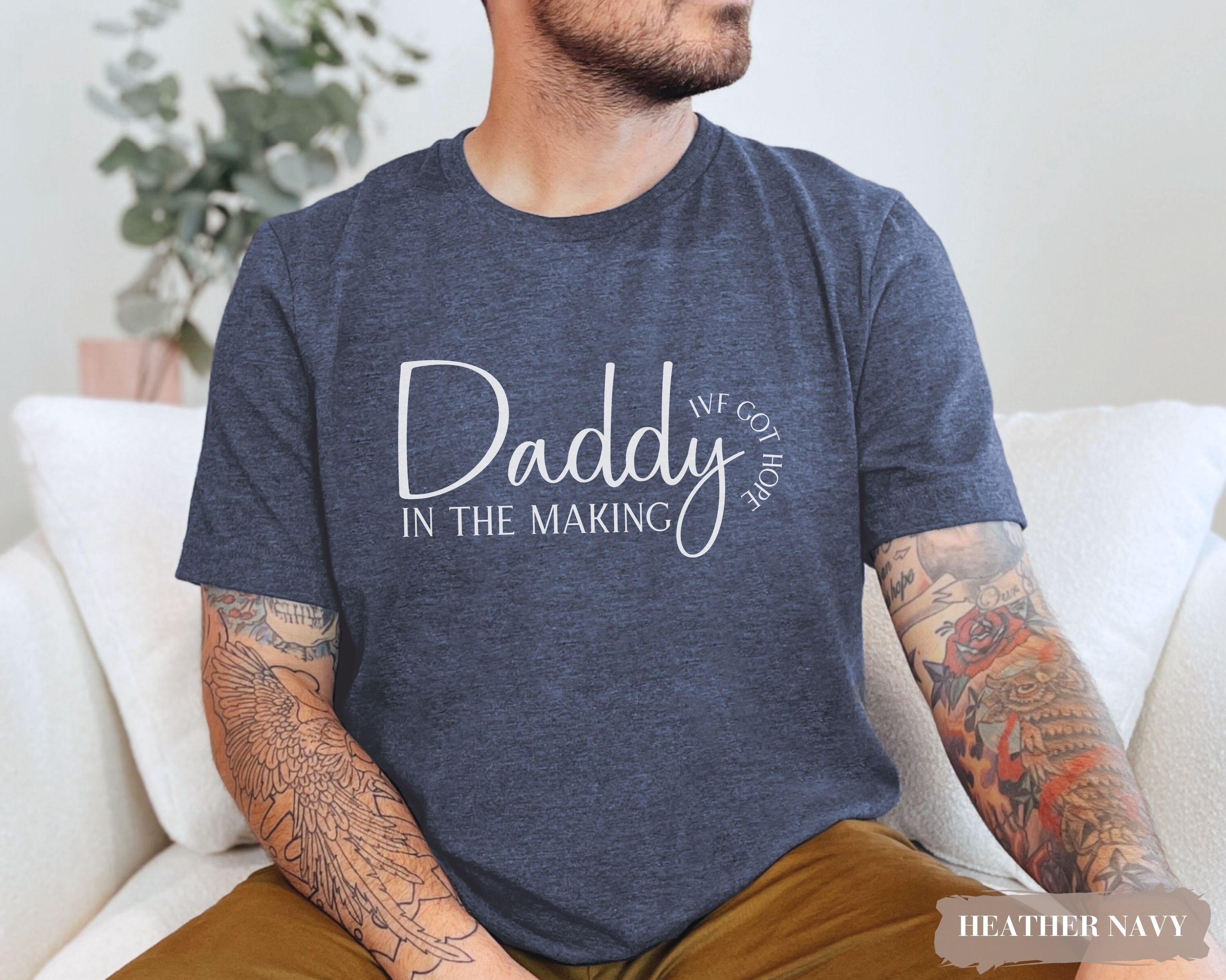 Matching Custom IVF Transfer Day Shirt for Couples, IVF Mom Shirt, IVF ...