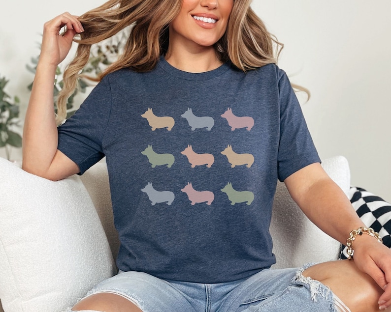 Corgi Shirt, Gift for Corgi Mom, Corgi Gift, Corgi Mom Shirt, Corgi ...