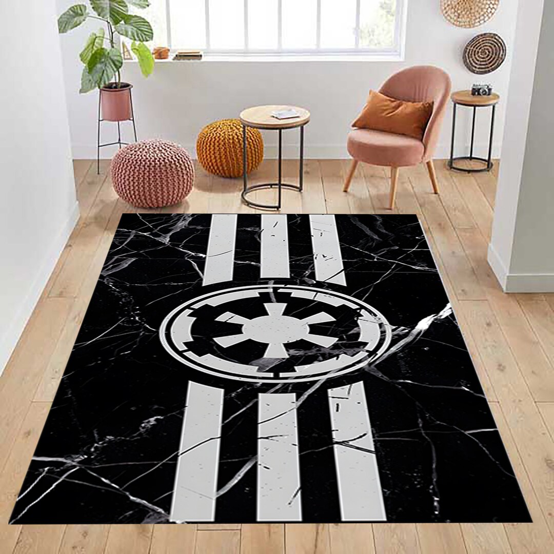 Starwars Rug, Star Wars Rug,marble Rug,starwars Emblem Rug,movie Rug ...