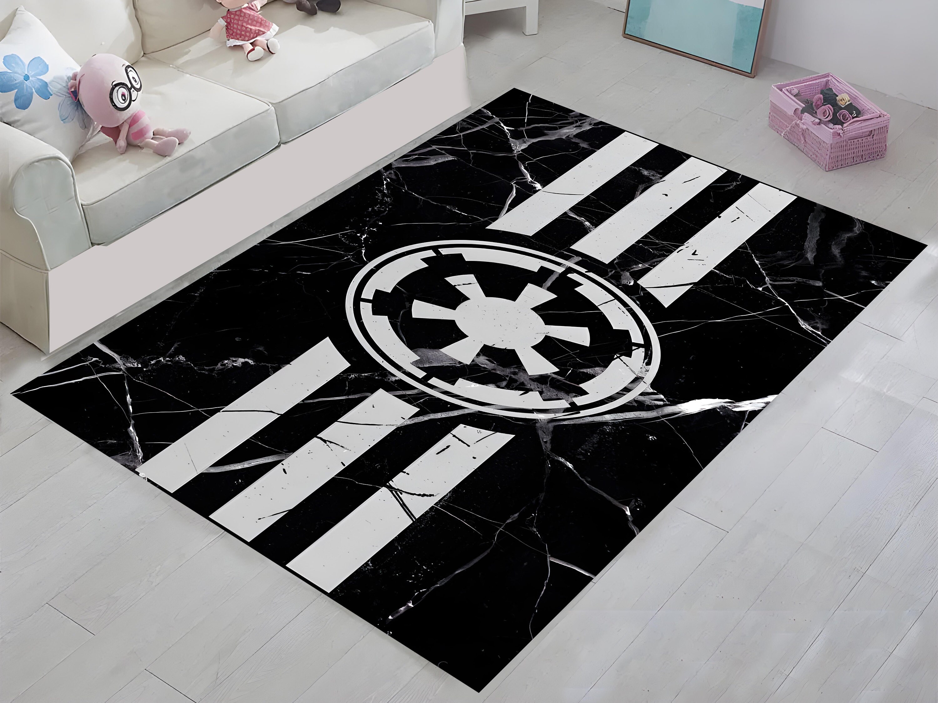 Starwars Rug, Star Wars Rug,marble Rug,starwars Emblem Rug,movie Rug ...
