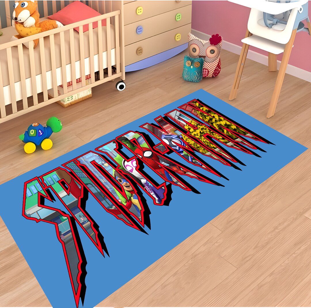 Super Heroes Rug,spidey Rug, Spiderman Rug,runner Rug,cartoon Rug ...