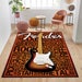 Music Rug, Guitar Themed Rug, Music Room Rug, Rock Music Rug, Brown Rug ...