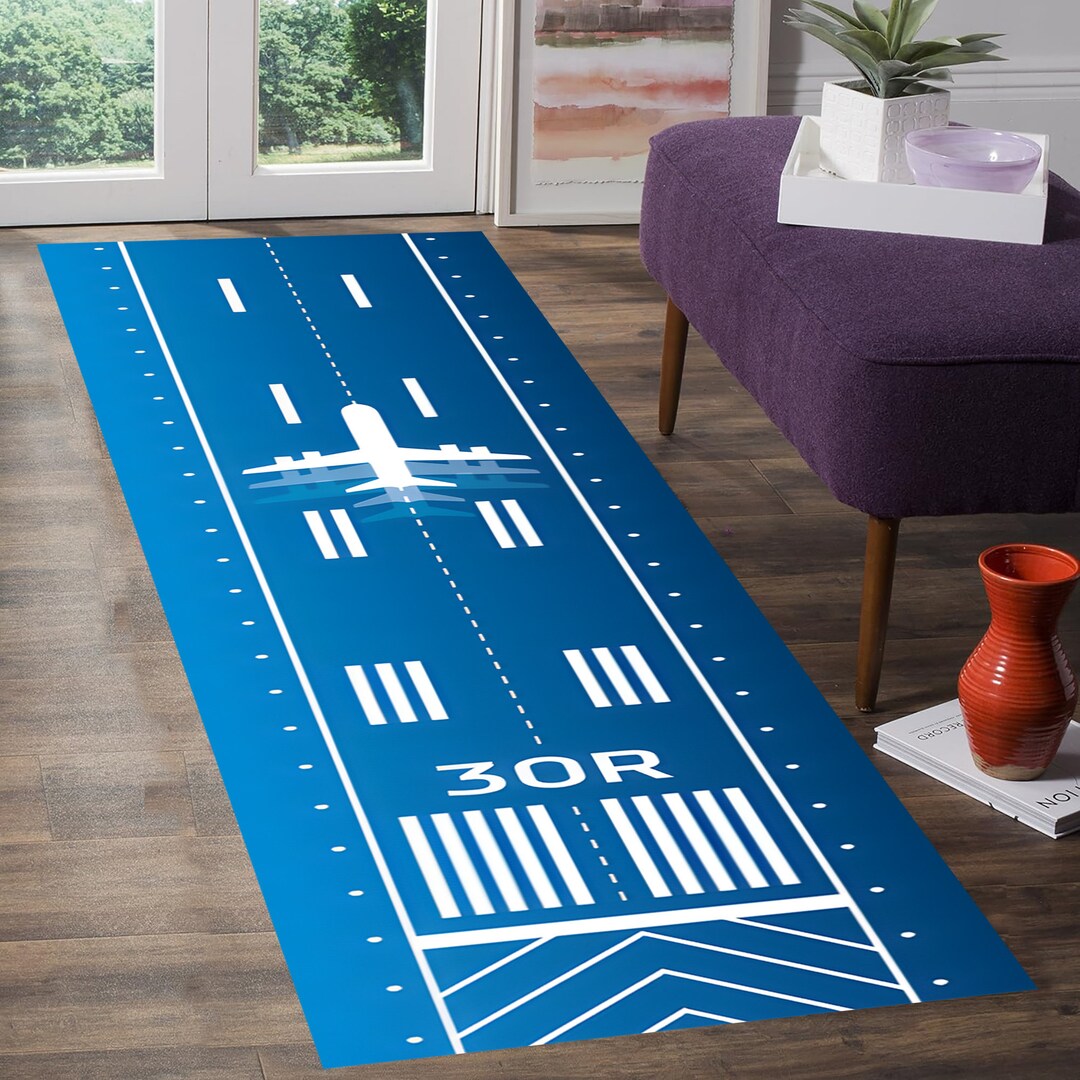 Runway Rug, Airport Rug, Passenger Aircraft Rug, Airlines Rug,flight ...