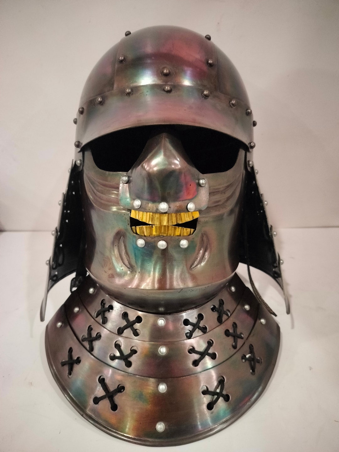 SAMURAI ARMOR HELMET - Etsy