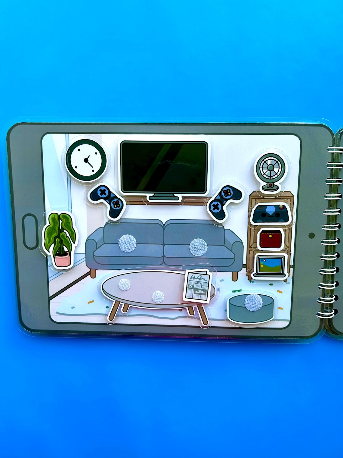 Toca Boca Kids Busy Book: House Adventures With Girl, Boy, Cat Dog - Etsy
