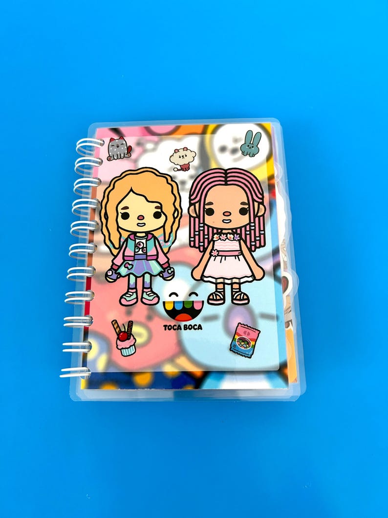 Toca Boca Busy Book: Roleplay, Dress Up, Dollhouse - Etsy