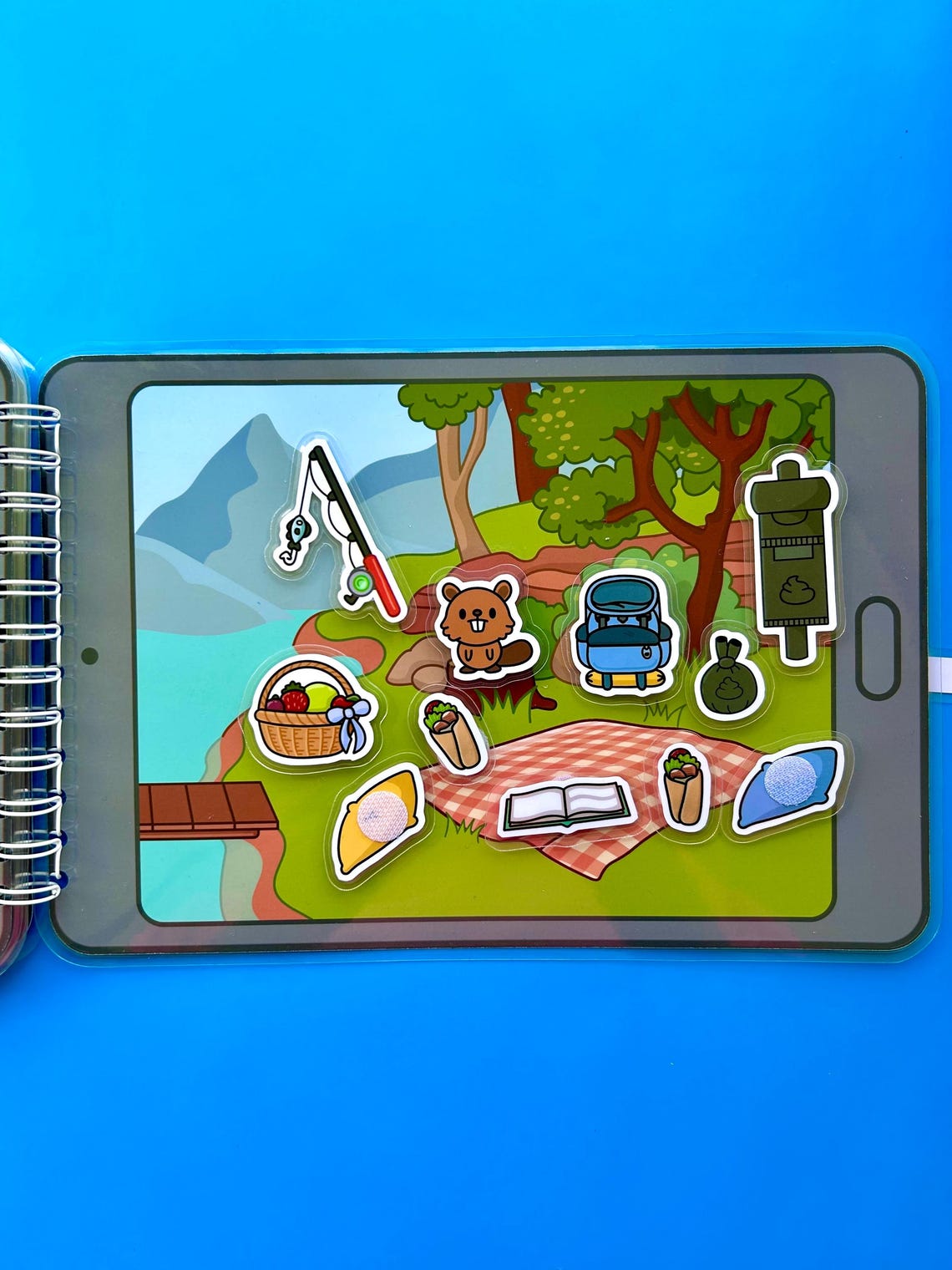 Toca Boca Kids Busy Book: House Adventures With Girl, Boy, Cat Dog - Etsy