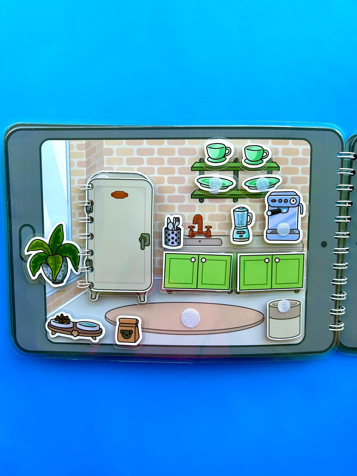 Toca Boca Kids Busy Book: House Adventures With Girl, Boy, Cat Dog - Etsy
