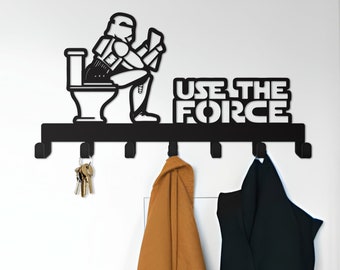 Use the Force Bathroom Svg - Etsy