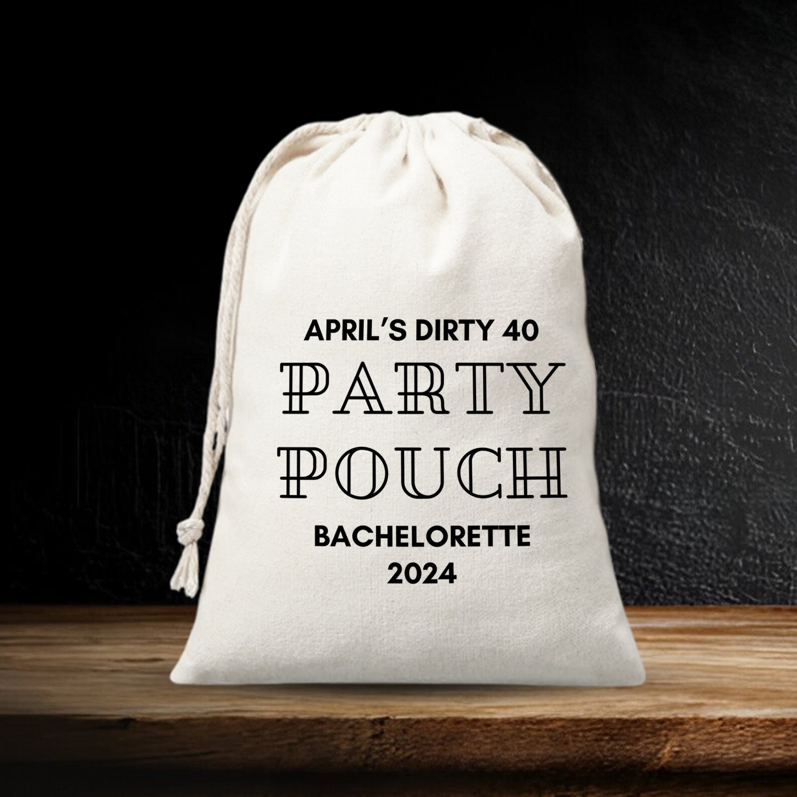 Party Pouch Birthday Bachelorette Favors Dirty 30th 40th 50th 60th 70th ...