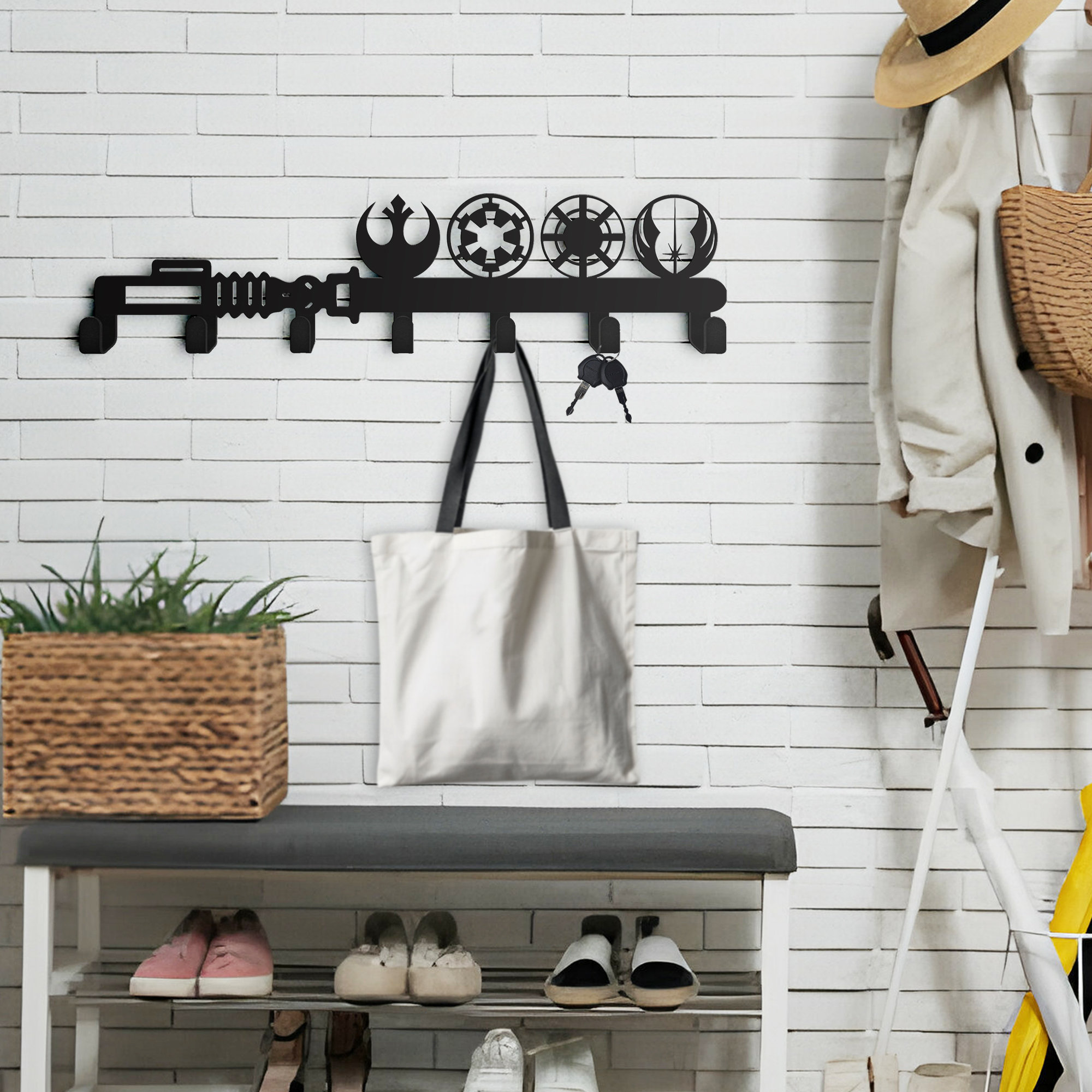 Star Wars Symbols Metals Keyholder jedi Order Metal Hanger the Force of ...