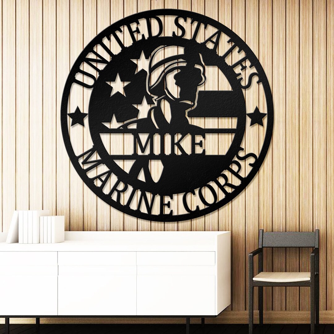 Navy Boot Camp/ Anchor Sign Custom USMC Navy Metal Sign - Etsy