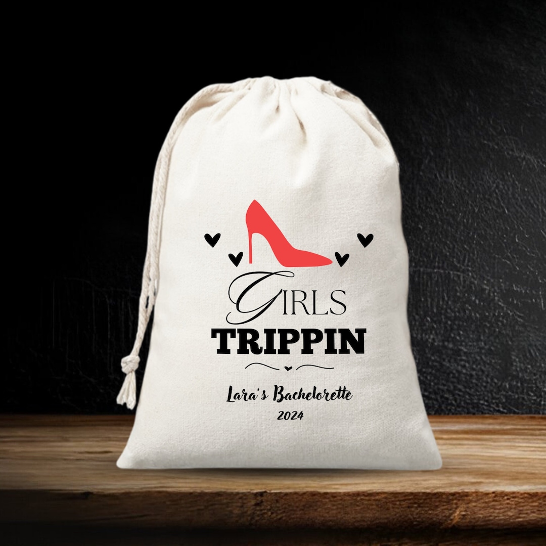 Girls Trippin Survival Kit Bags, Bachelorette Party Bags, Girls Weekend ...