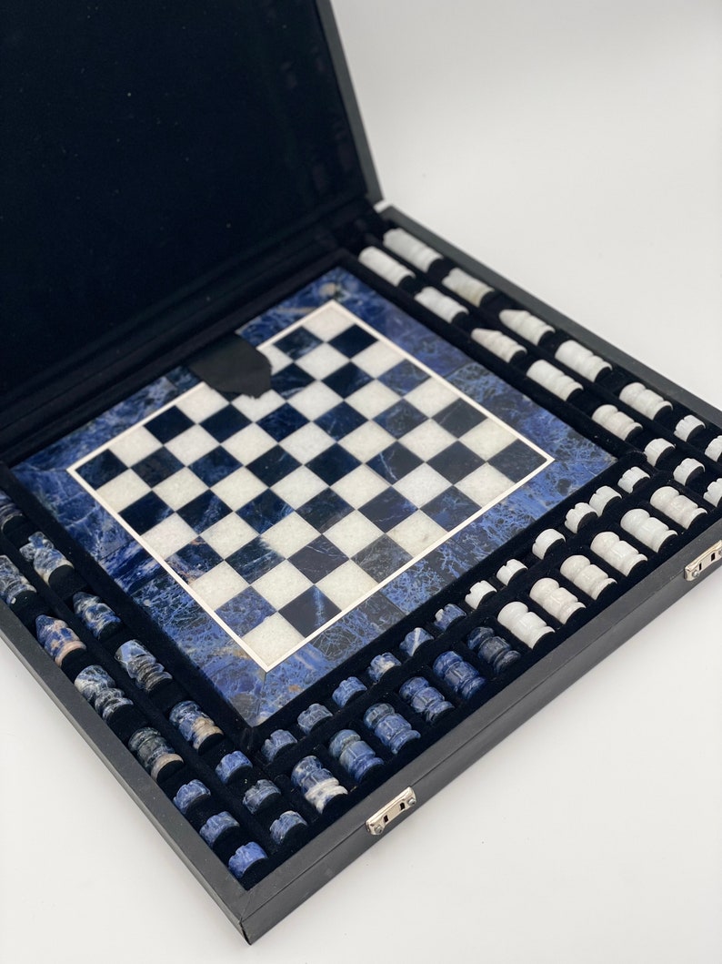 Marble Chess/checkers Board - Etsy