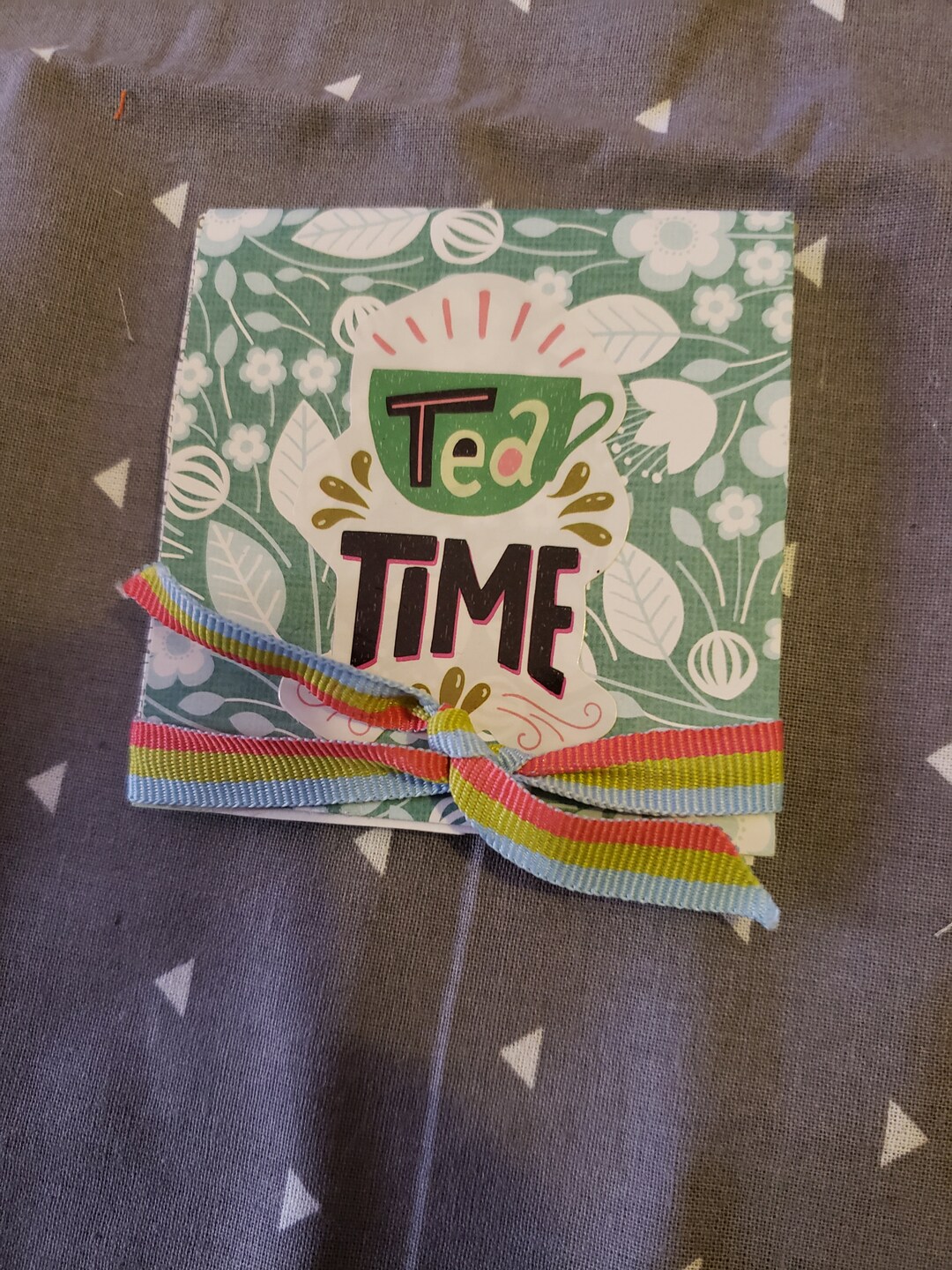 Covered Post It Note-tea Time - Etsy