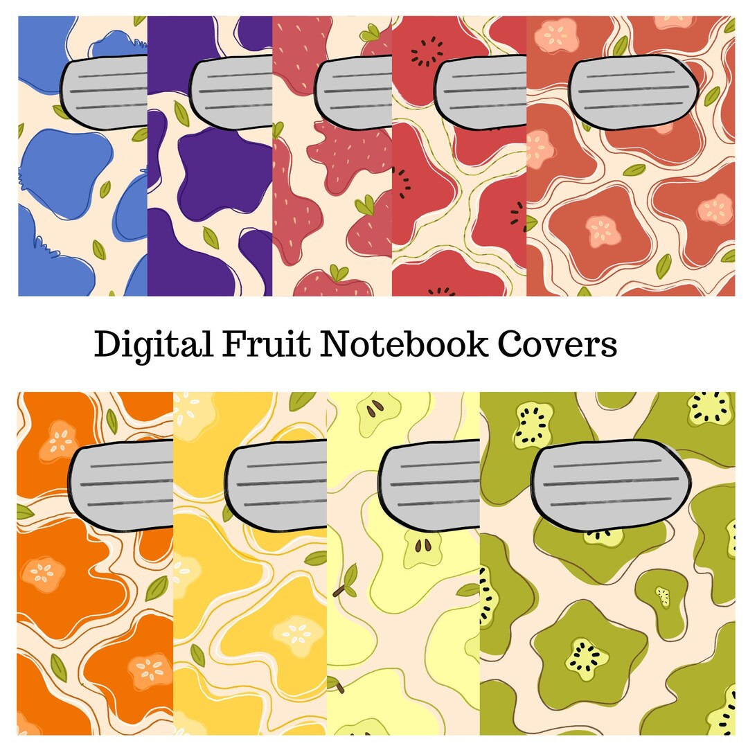 Digital Notebook Covers Goodnotes Covers Digital Planner - Etsy