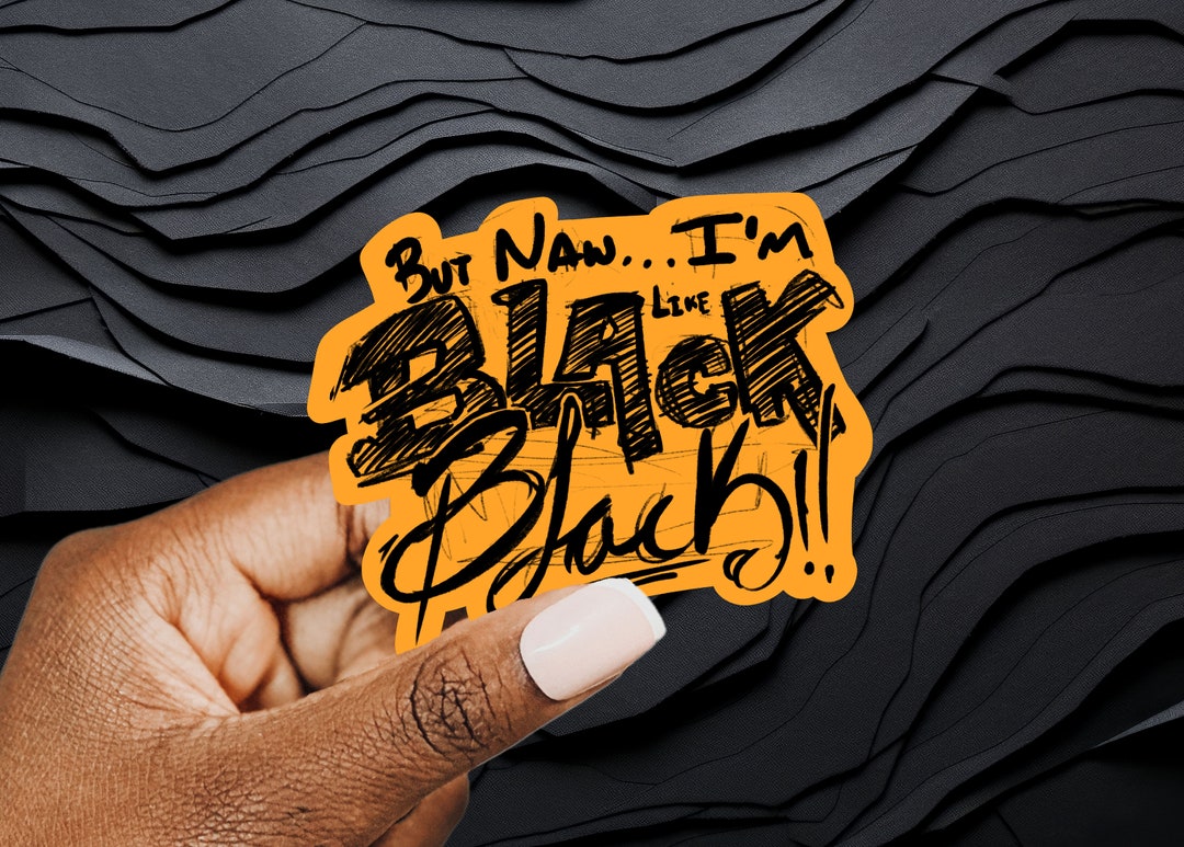 Black Pride Sticker, Laptop Decal, Tumbler Sticker - Etsy