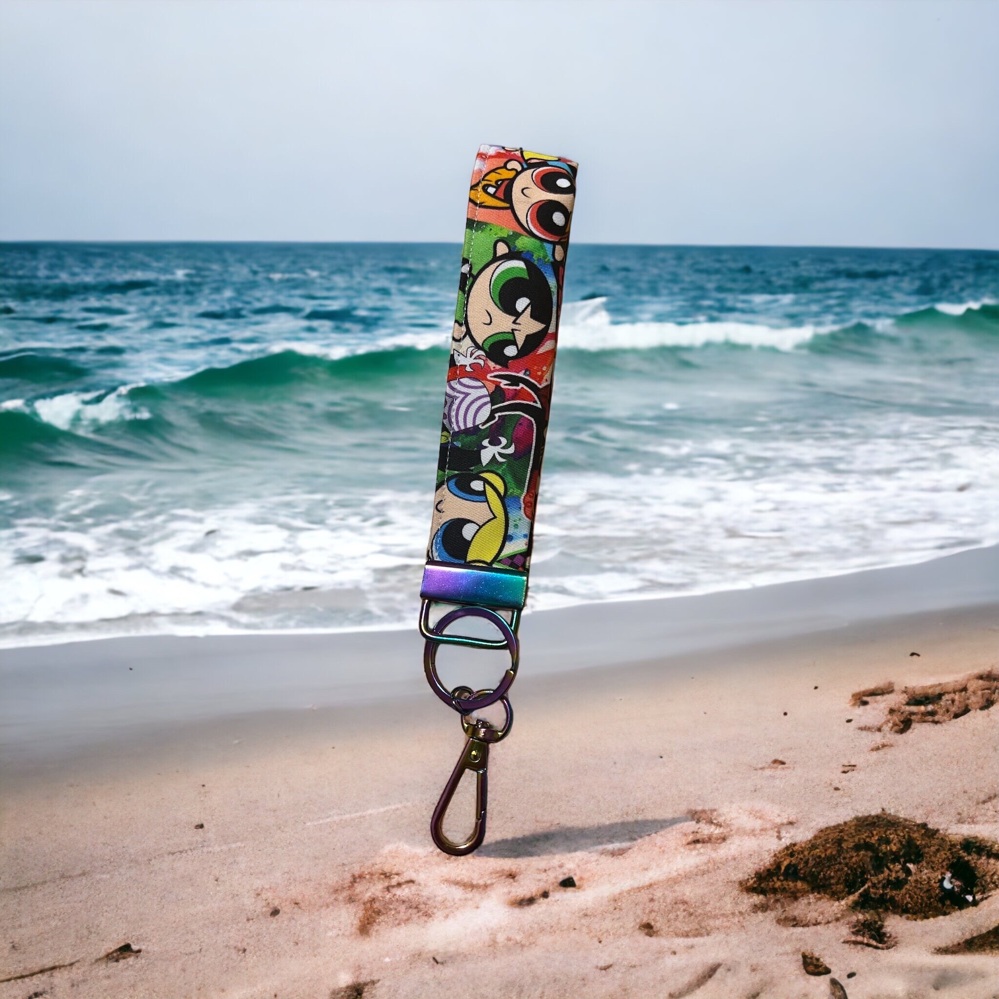 Powerpuff Girls Key Fob - Etsy